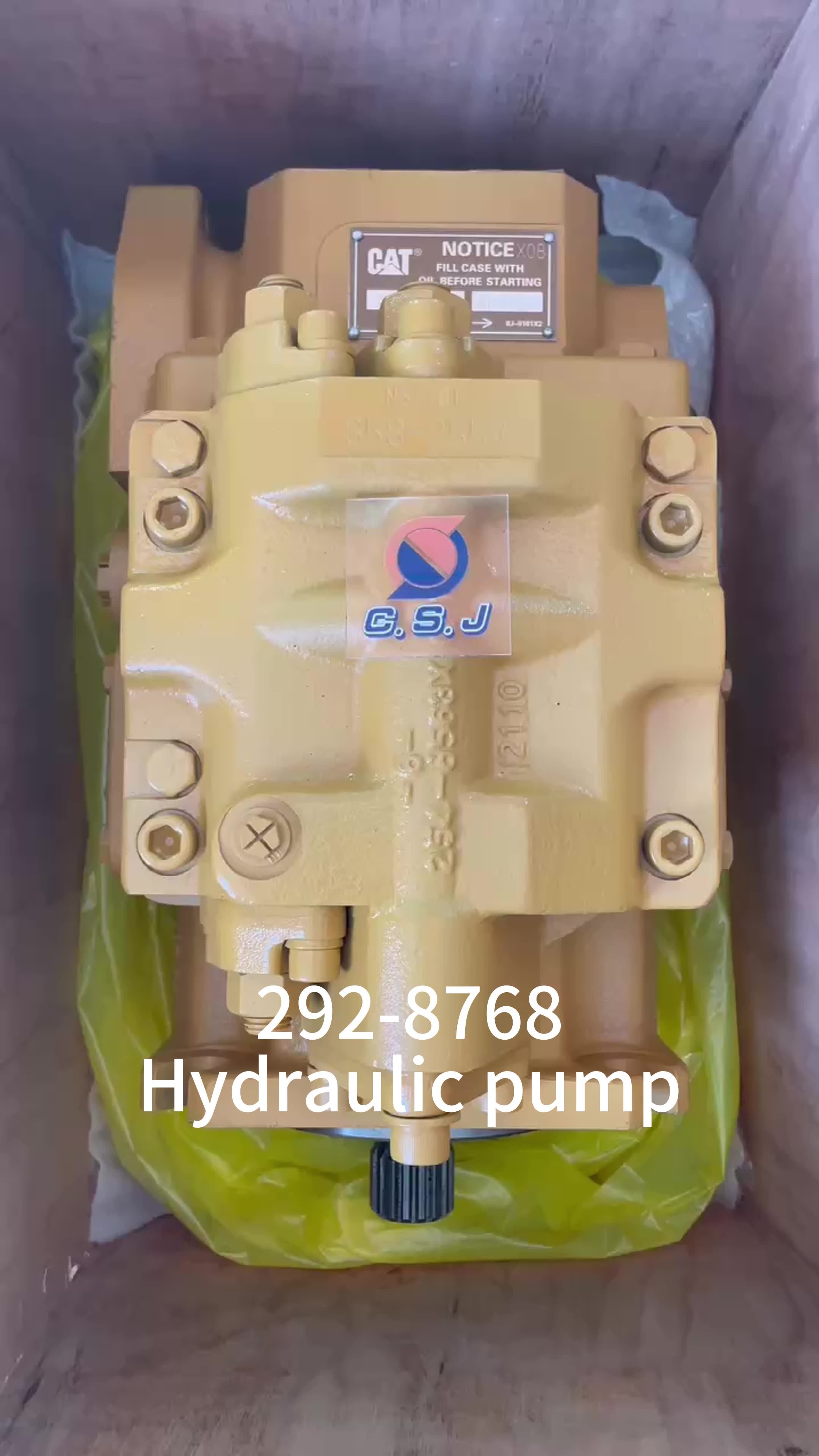 New Hydraulic Main Pump Piston Pump 8j6155 For Cat 12g 120g 130g 140g ...