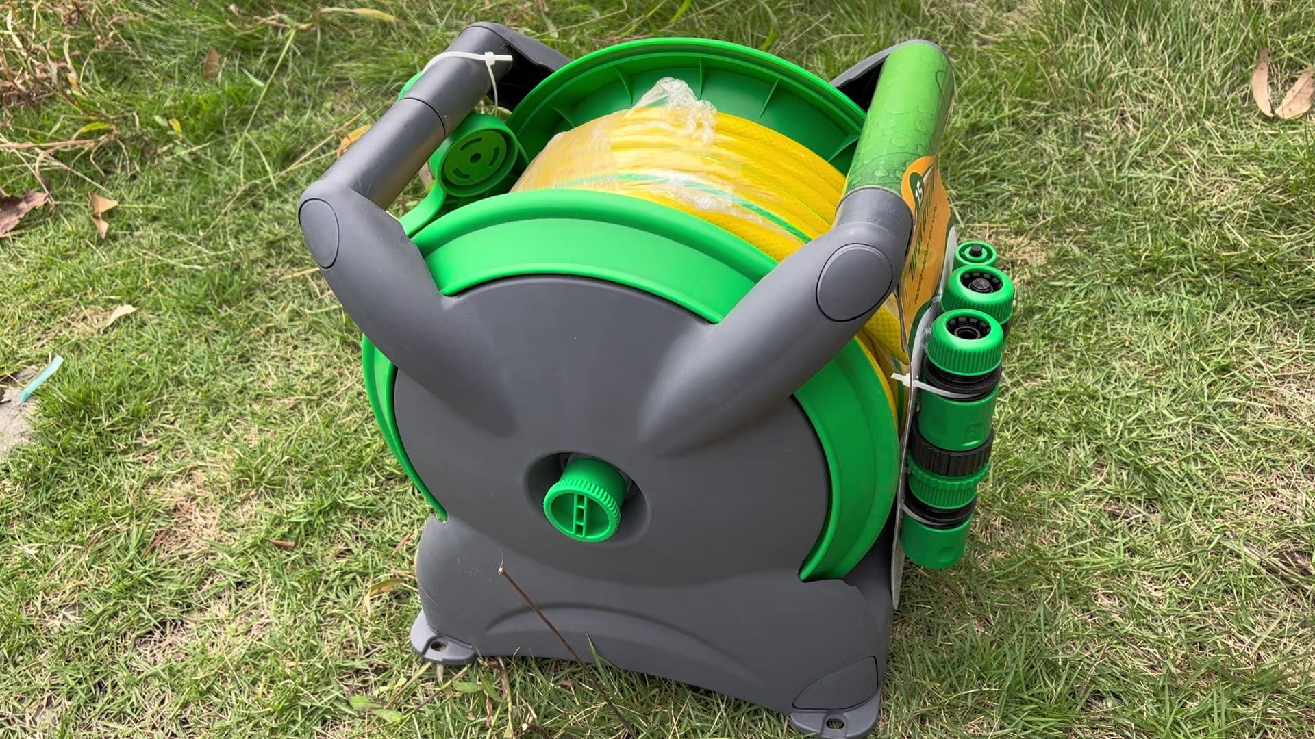 15m Hose Pipe And Fittings On Garden Mini Hose Reel Set - Buy Mini Hose ...