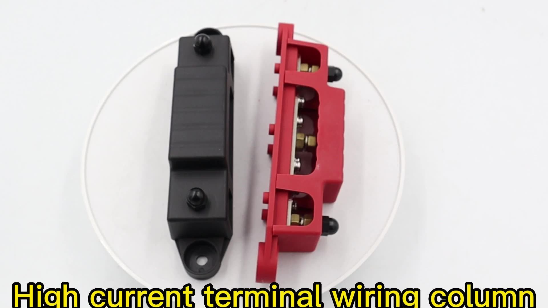 Automatic Marine Electric Busbar 3 Stud1/4" M6post Battery Power ...