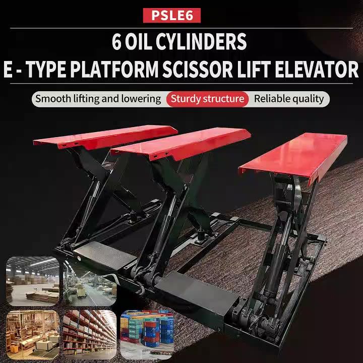 Psle6 Automatic Lifting Platform Woodworking Loading Platform ...
