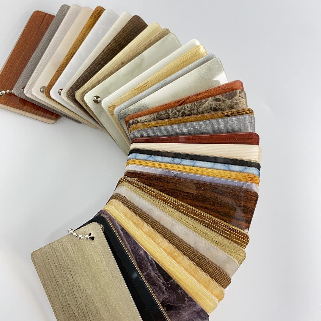 Texture Laminated Acrylic Ceiling Panel Custom Size Lamina Artificial ...