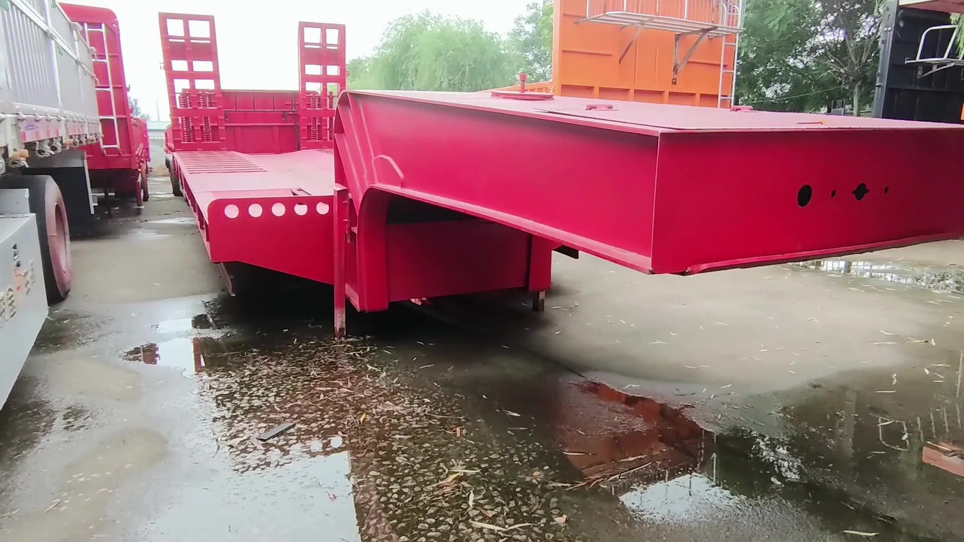 40ft Container Chassis Semi Trailer For Sale New 20 Foot Container ...