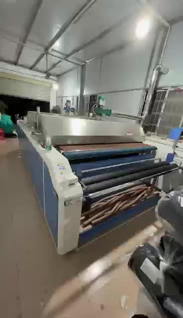 Fabric Drying And Heat Setting Finishing Shrinking Inspection Machine ...