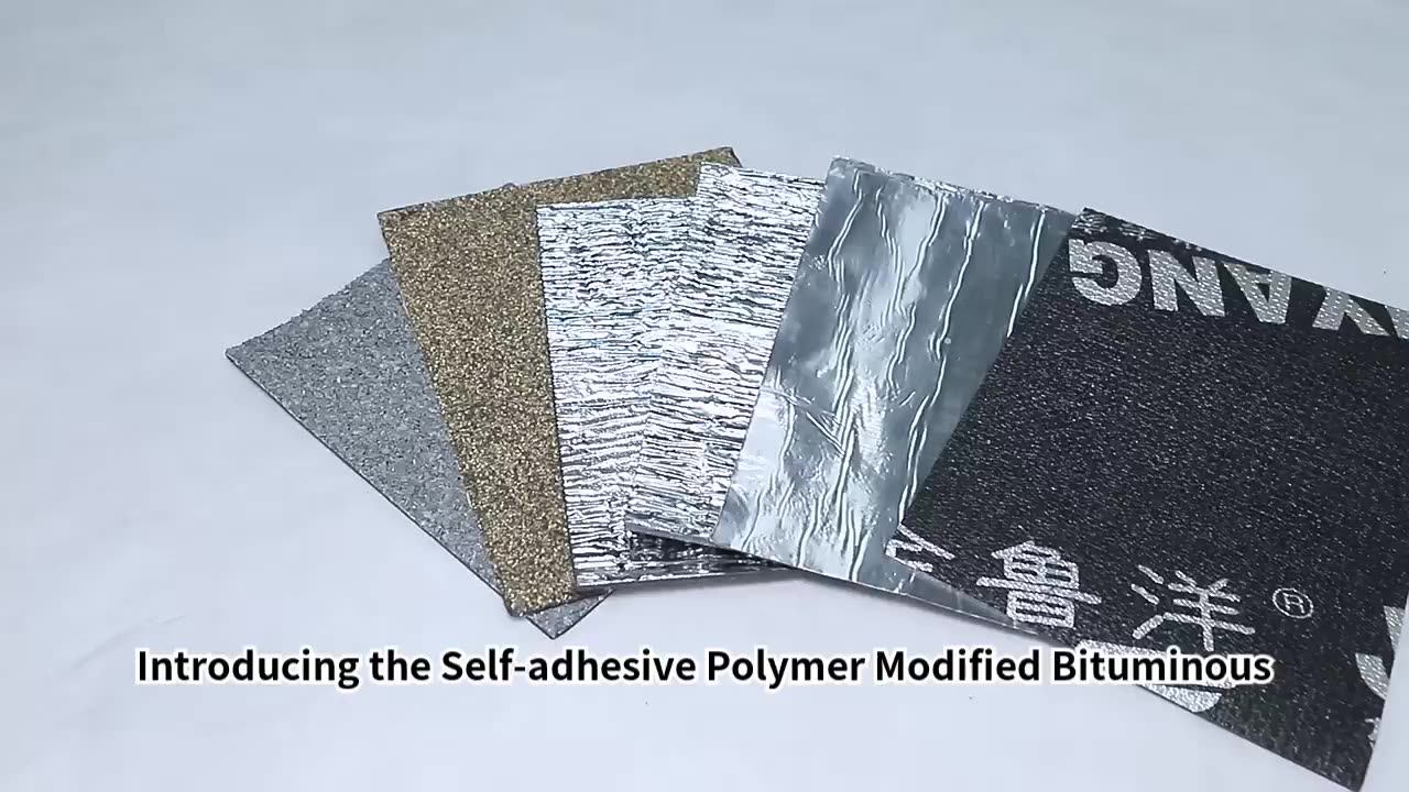 Elastomer Body Sbs App Modified Bitumen Waterproof Membrane For Road ...