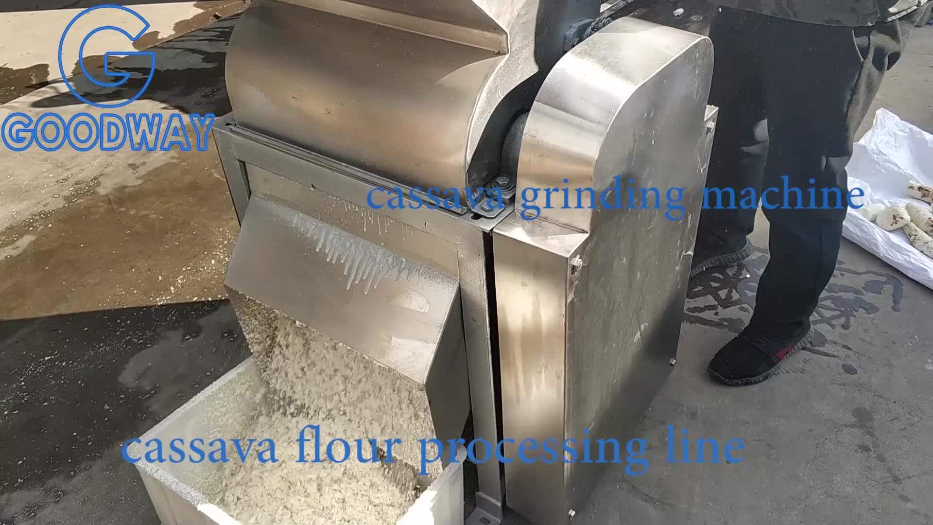 Factory Price Cassava Flour Plant Cassava Processing Machine - Buy ...