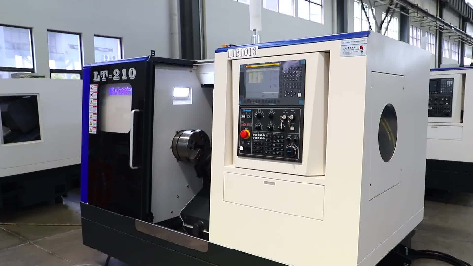 Lathes Cnc Machine Metal Lathe Machine Fanuc Cnc Controller - Buy ...