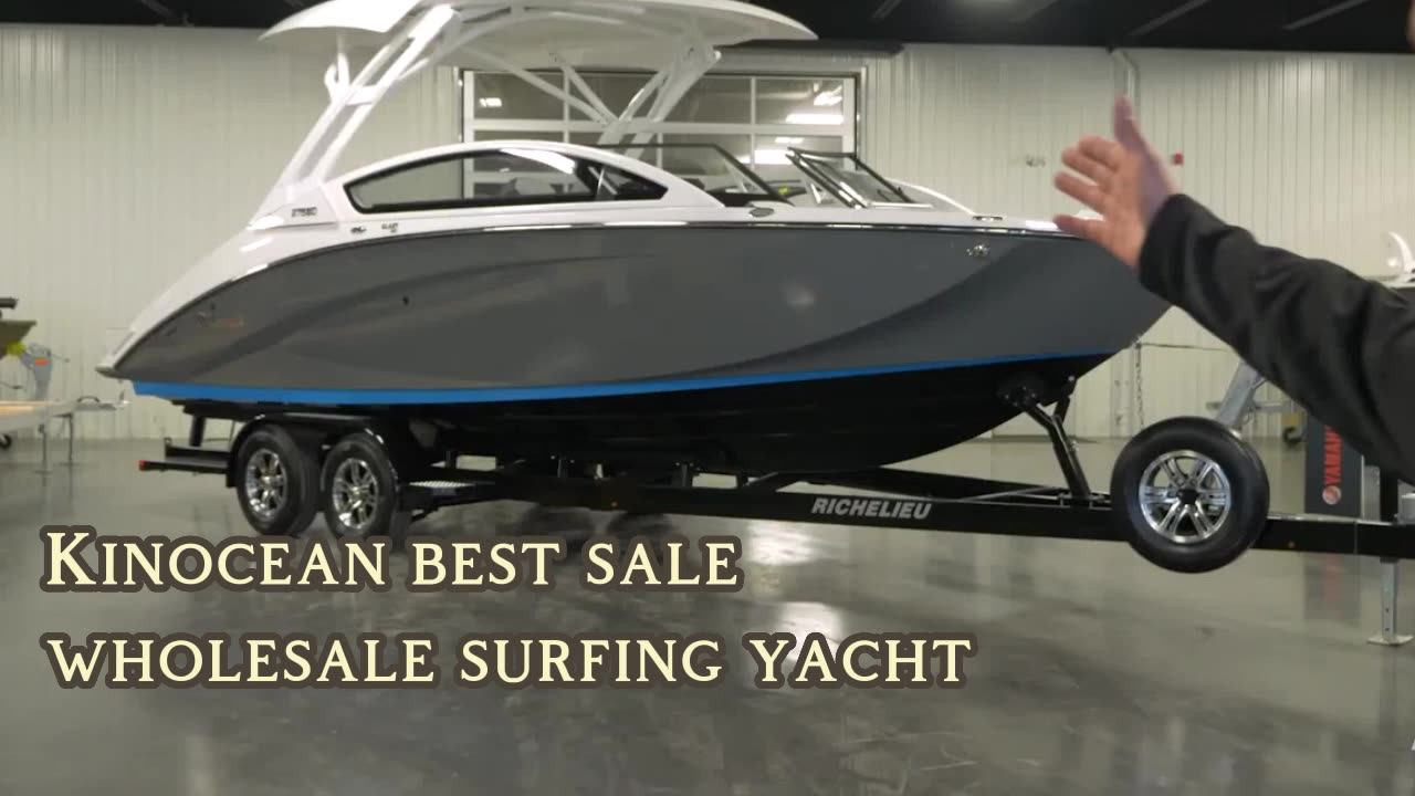 Kinocean 7.6m Power Jet Boat Luxury Rc Falls Yacht For Water Sport ...