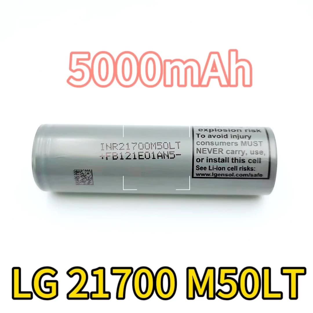 21700 Battery Lithium Ion Batteries Inr21700 M50lt 5000mah 3.7v Ig ...