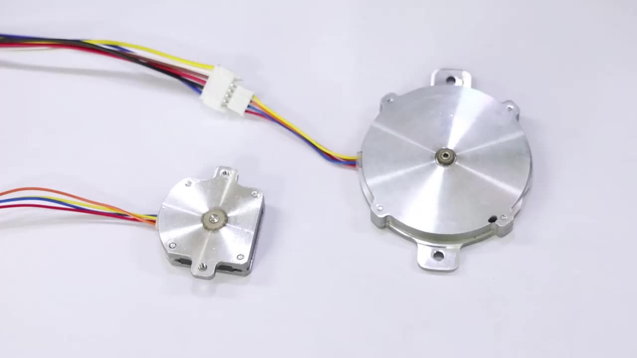 High Torque Flat Pancake Dc Motor Nema23 Flat Motor With High Quality For Smt - Buy 23 Nema ...