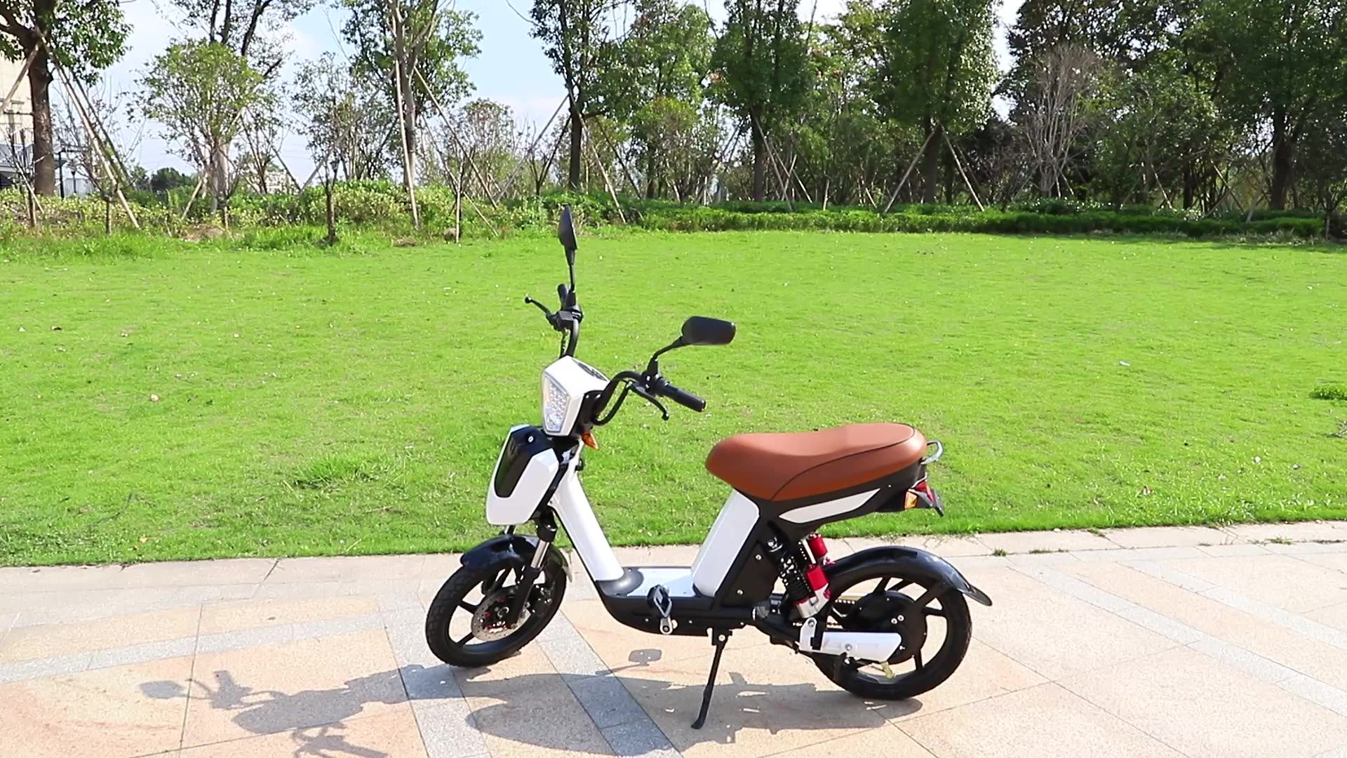 Powerful Fast Speed Electric Motorcycle Powered Electric Mopeds Scooter ...