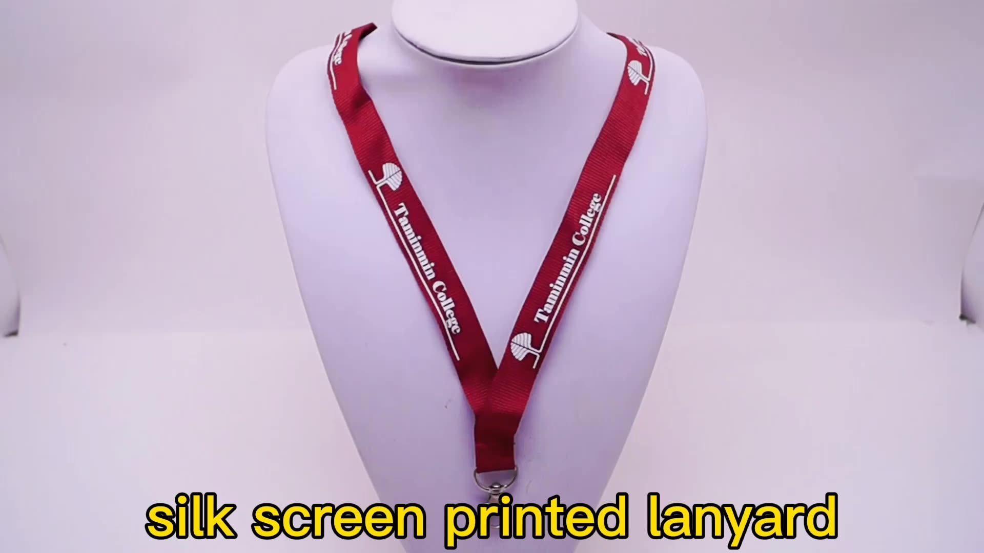 Factory Customized Id Card Neck Strap Lanyard Personalized Promotional ...