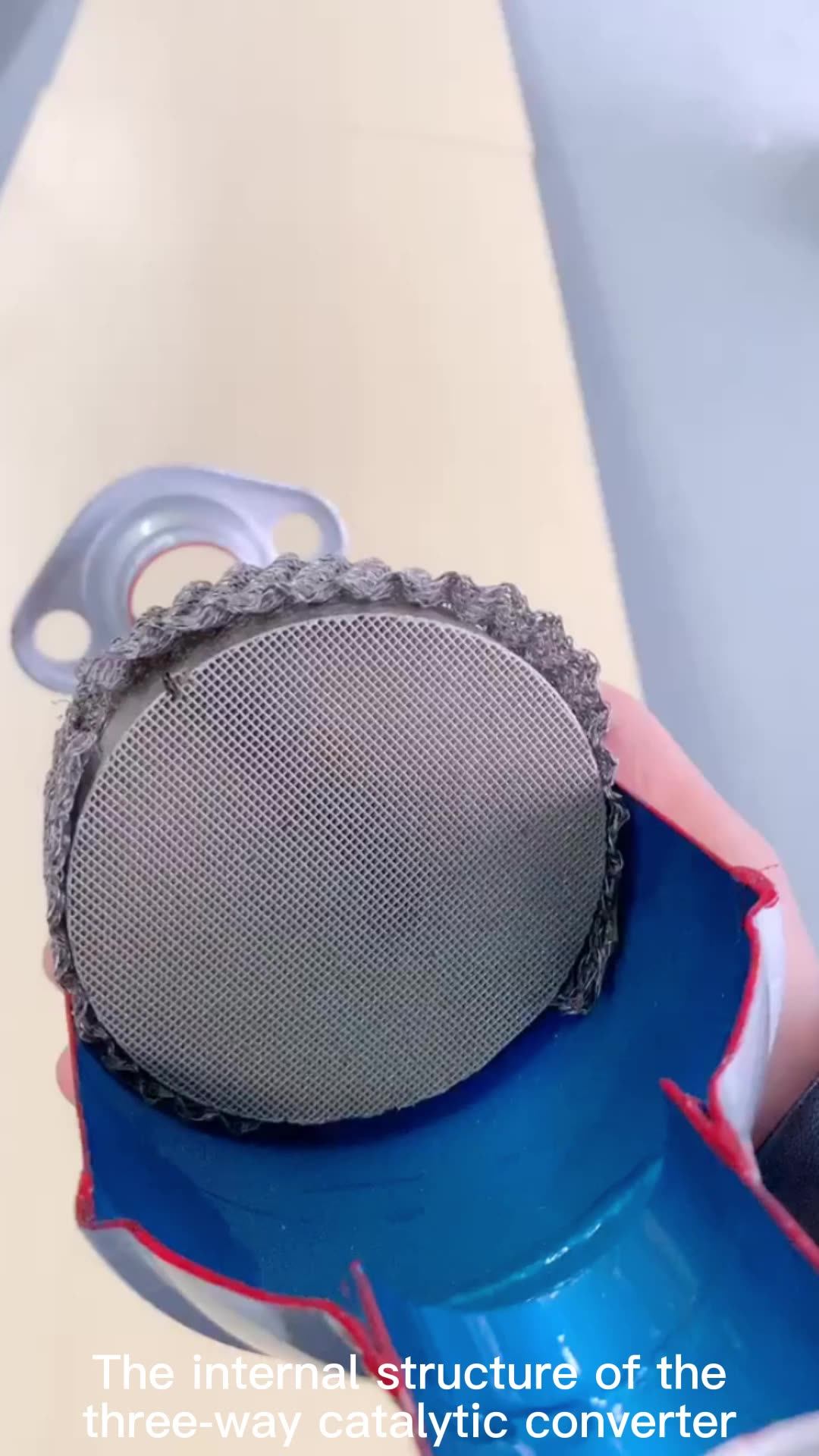 Ceramic Catalytic Converter Substrate Custom Made Performance Universal ...