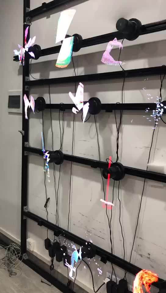 42cm 43cm Advertising Display 3d Holographic Led Fan Hologram ...