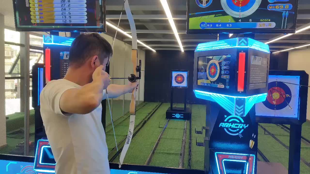 Commercial Interactive Archery Game With Targets Indoor Sports Game ...