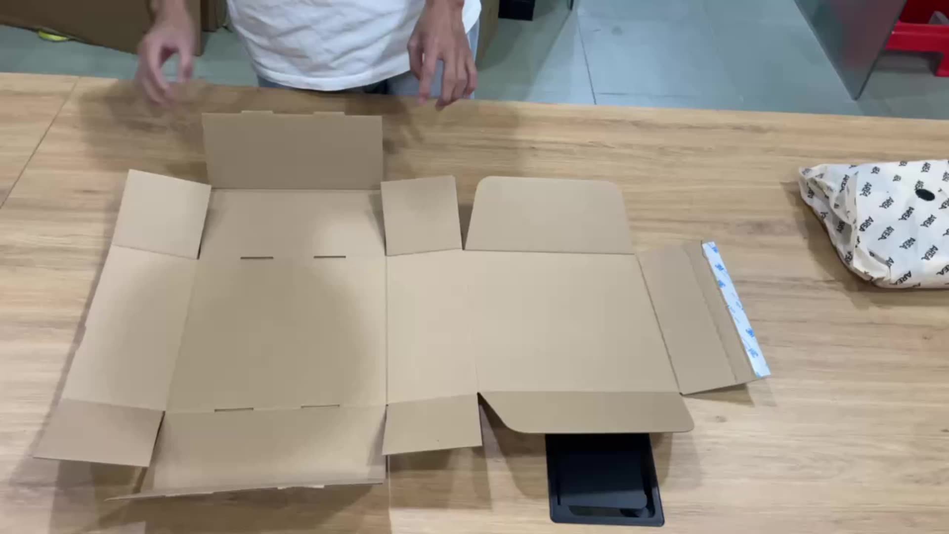 Luxury Corrugated Cardboard Zipper Tear Strip Shoes Clothing Packaging ...