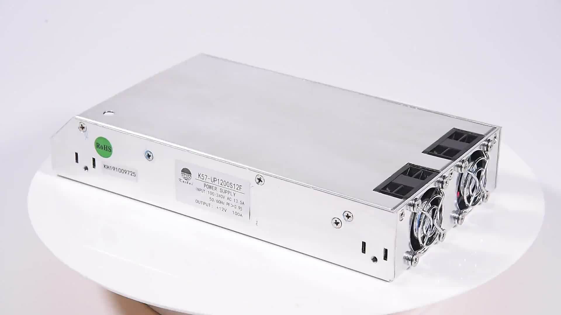 Pfc Function 1200w 12v Ac Regulated Dc 100 Amp Switching Power Supply ...