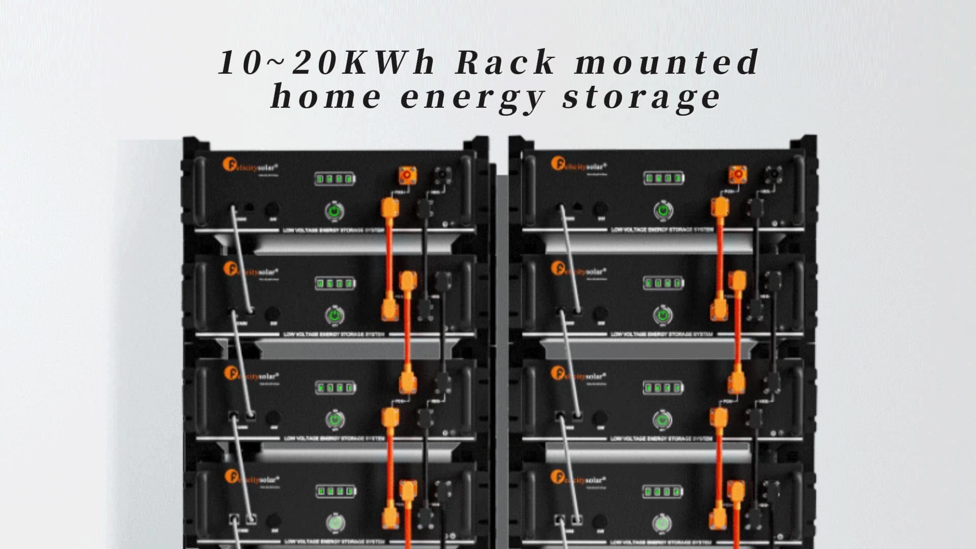 Felicity Solar Rack Mount Lifepo4 Battery Lithium Battery Solar Sodium ...