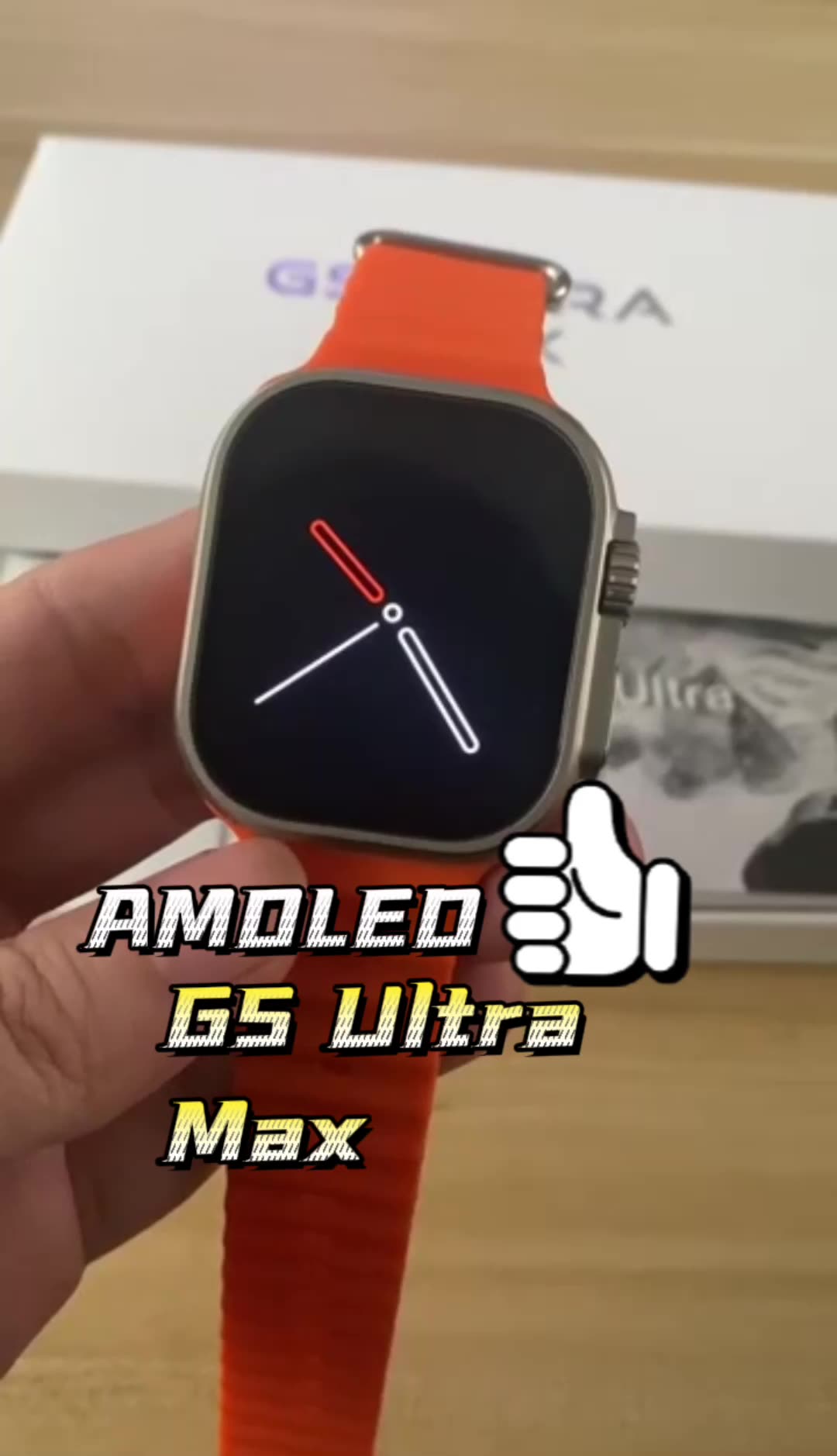 Gs Ultra Max Series 8 Amoled 2.12 Inch 2023 Smart Watch Bt Call Relogio Montres Reloj ...