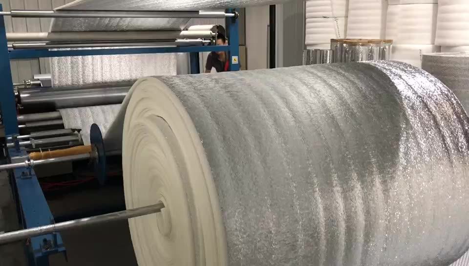 Aluminum Foil Backed Epe Foam Thermal Resistant Insulation For Cavity ...