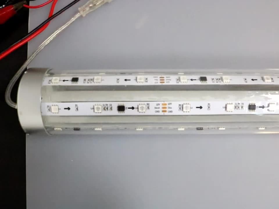 Automatic 12v 43w 3d Rgb Led Pixel Tube Led Stick Bar Light Bumper Car ...