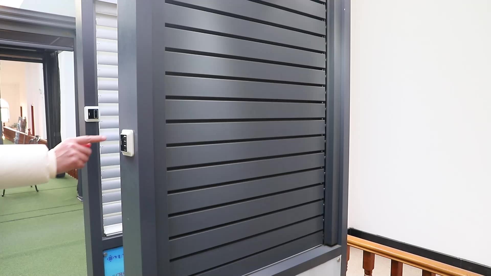 Customized Sun Louvres External Aluminum Louvers Sunshades Blinds ...