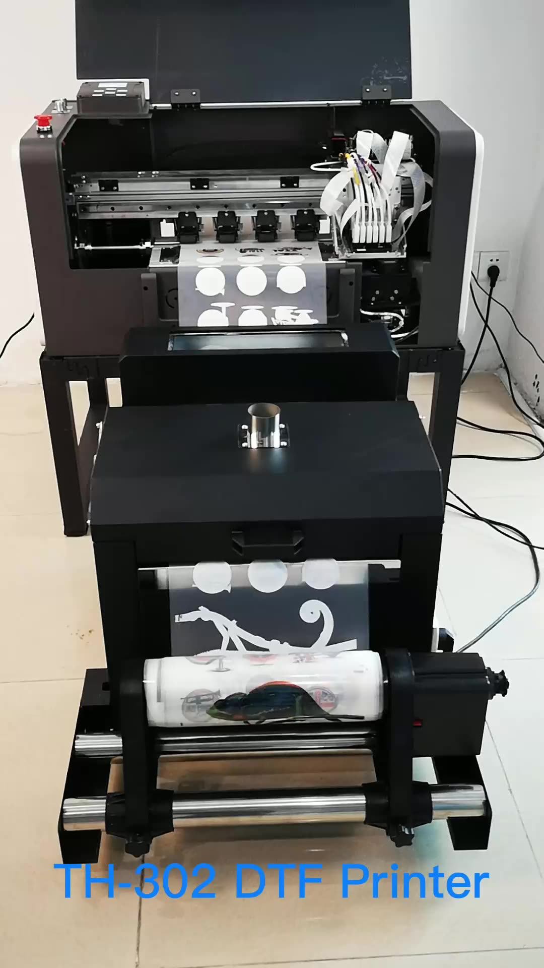 Digital Printing Machine Heat Transfer 30cm Dtf Printer Textile ...