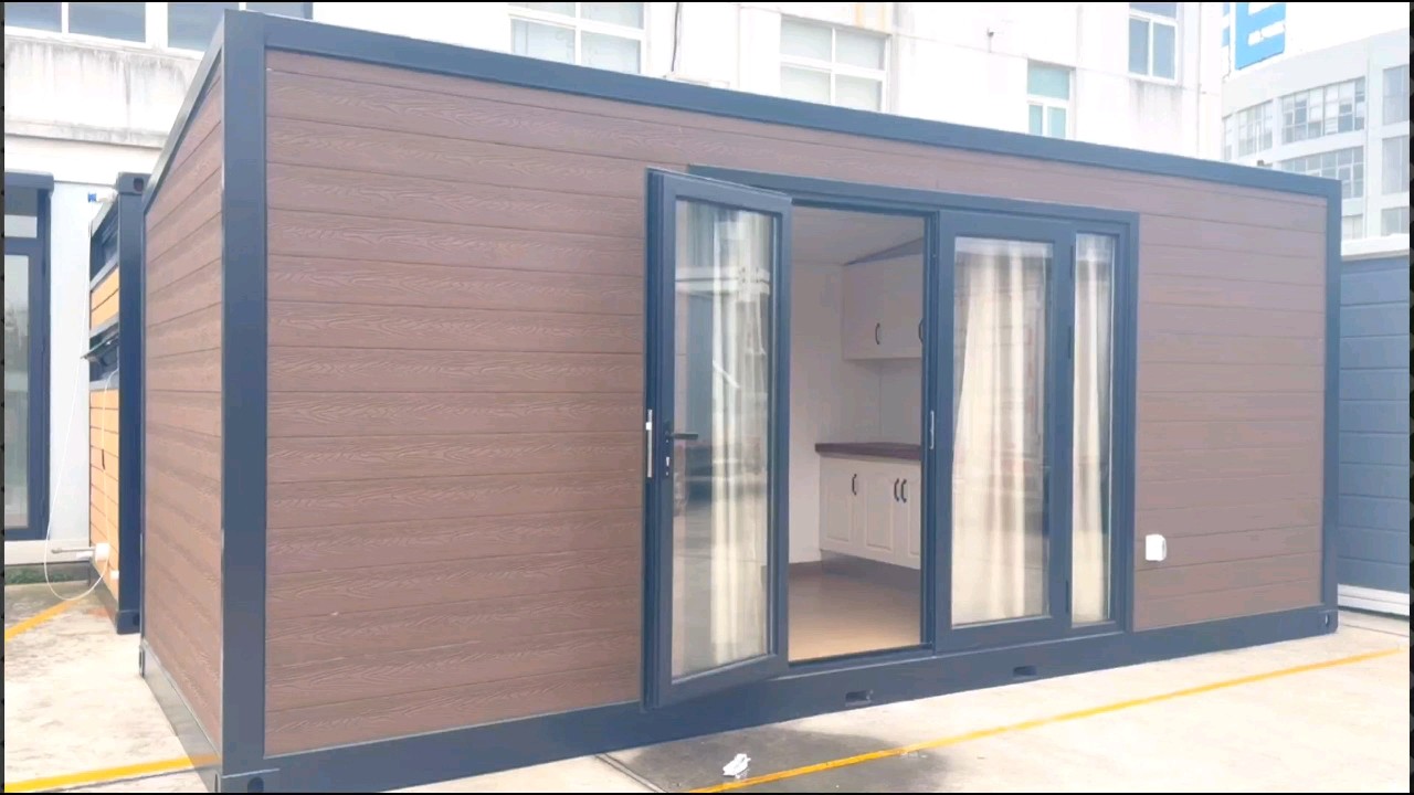 20ft Container Office Steel And Wooden Structure Frame Welded Flat ...