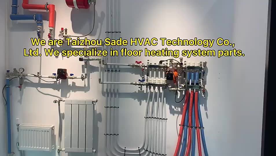 Heating Manifold Box Recessed Manifold Wall Cabinet For Radiant Floor ...