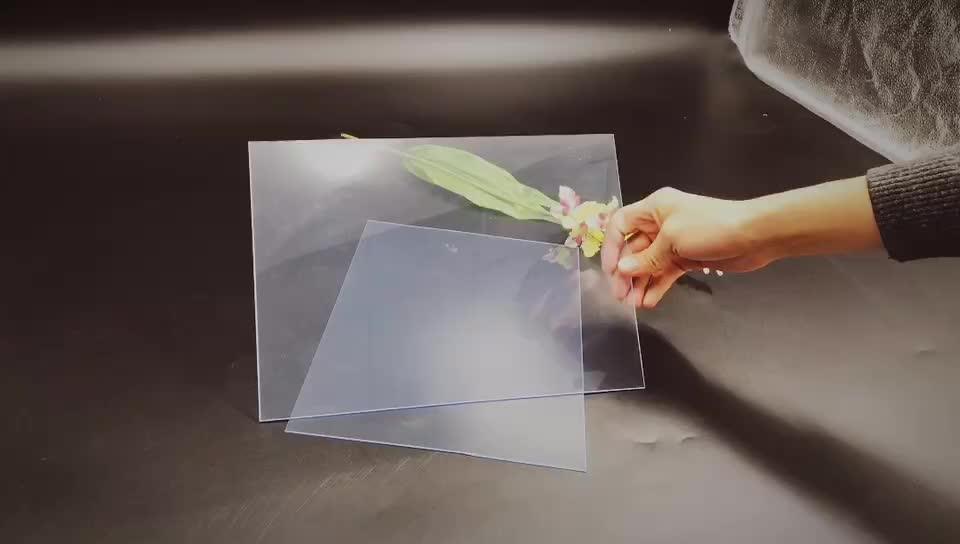 Semi Rigid 2mm Thick Clear Plastic Pvc Sheet For Die Cutting - Buy Pvc ...