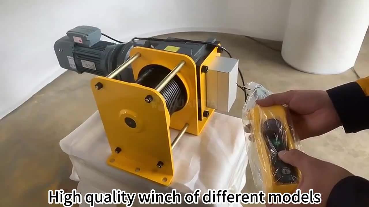European Explosion-proof Industrial Winch Hoist Electric Winch Hoist ...