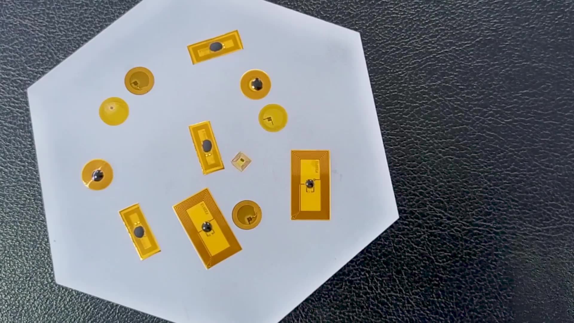 Hf Passive Sticker 5*5mm/ Dia 9mm Rfid Microchip Smallest Fpc Nfc Tags ...