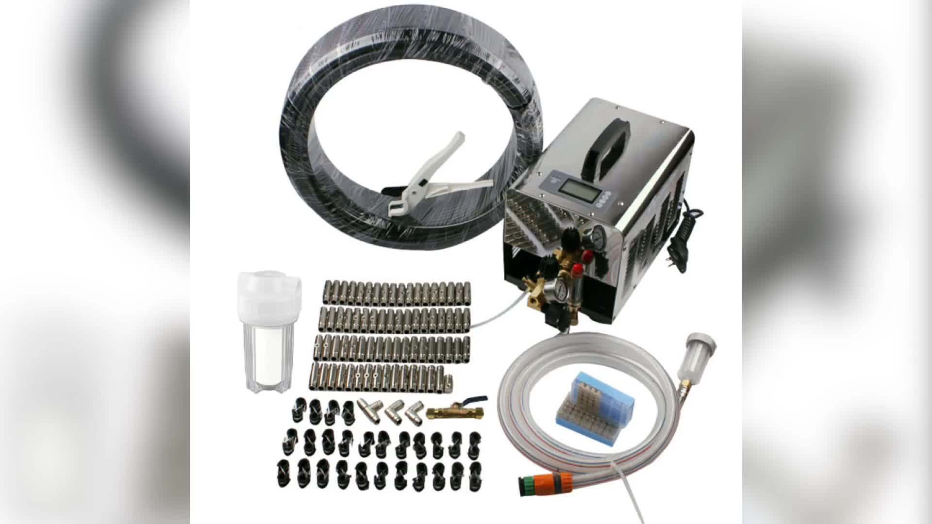 Disinfection System Misting System Kit Dust Control Outdoor Mist ...