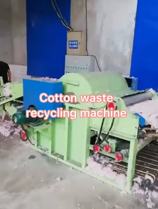 Lb250a Professional Six Roller Cotton Fabric Textile Waste Recycling ...