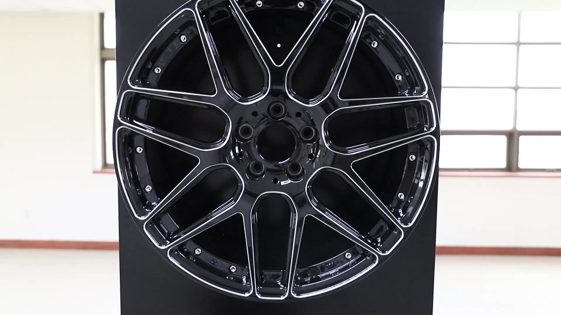 6 Holes 6 Spoke Aluminum Car Rim 16/17/18/19/20 Inch Auto Part Aluminum ...