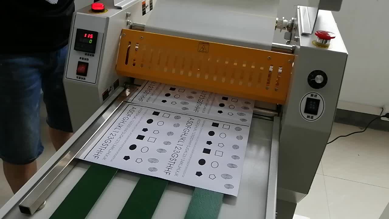 Bft-490 490mm A2 Size Automatische Papier Hot Roll Lamineren Machine ...