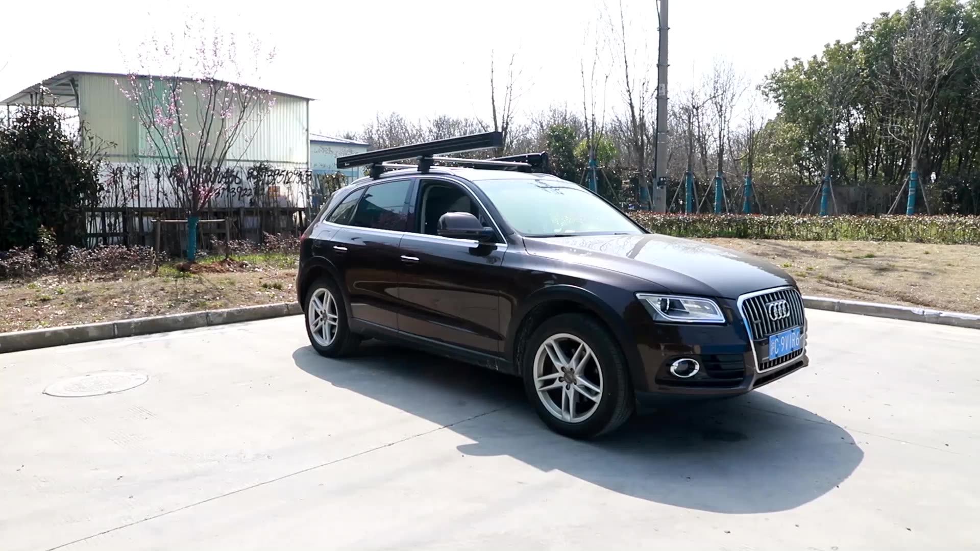 Suv/truck/van/vehicle Awning 2.5x2.5m Rooftop Pull-out Retractable 4x4 ...