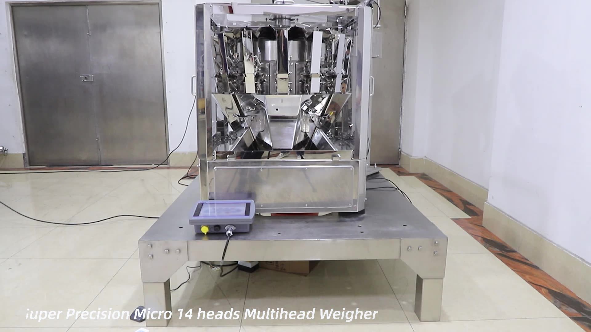 Black Tea Herbs Small Pack Filling Weighing Machine 14 Head Micro Multi ...