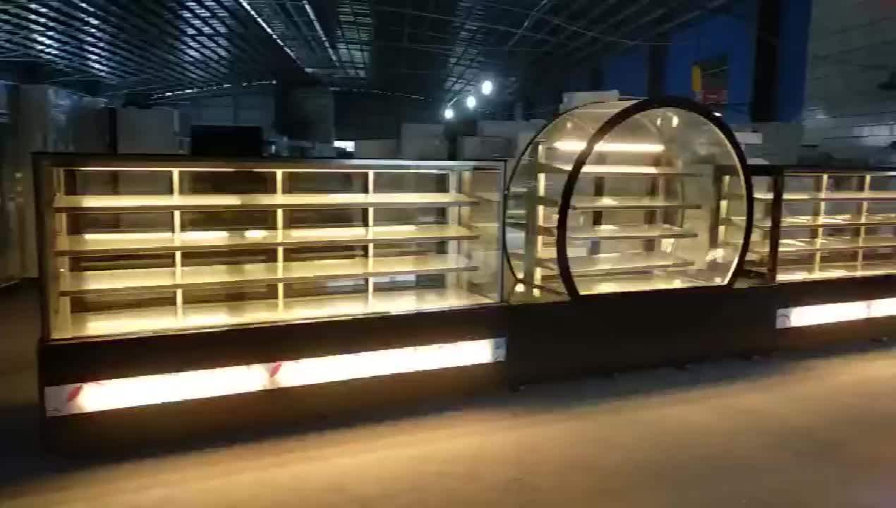 New Design Round Pastry Display Refrigerator Bakery Cake Showcase - Buy ...