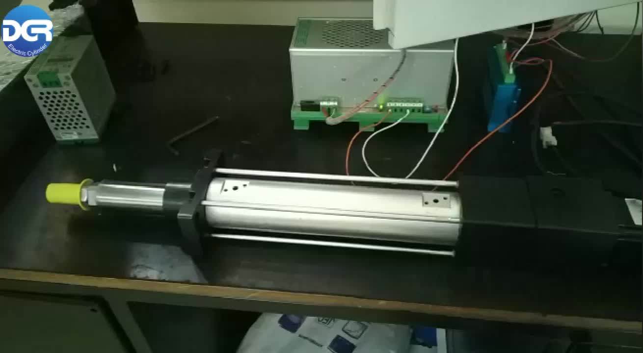 Planetary Roller Screw Large Thrust Dc Servo Electric Cylinder Linear ...