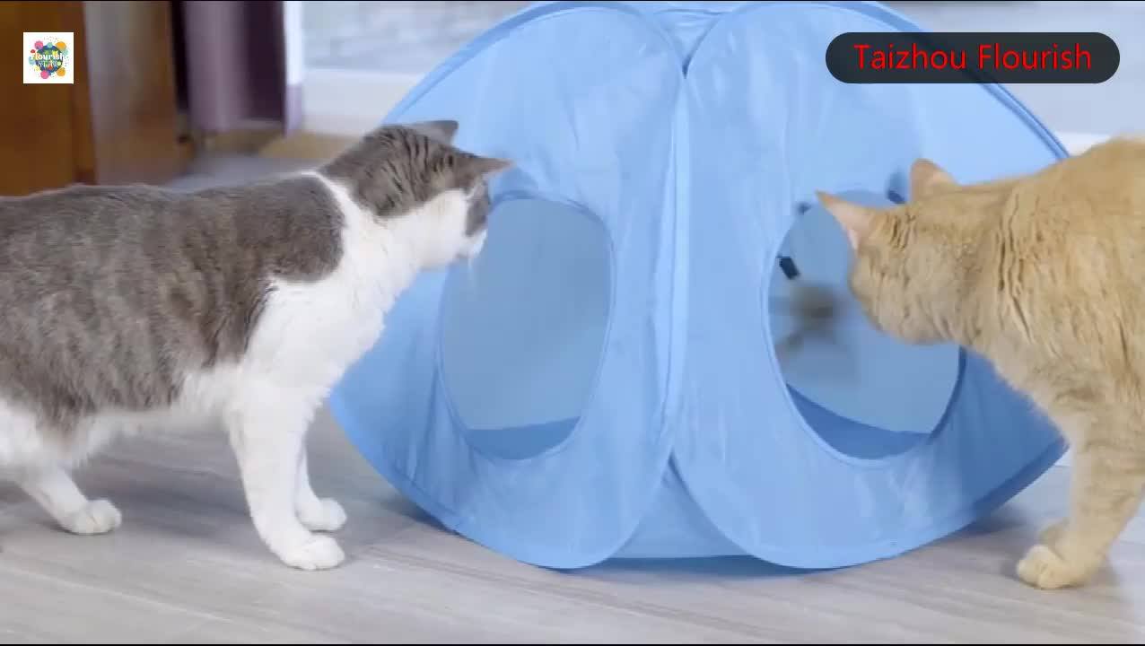 Cat Cube Pop Up Tent Collapsible Interactive Toy - Buy Cat Cube,Cat ...