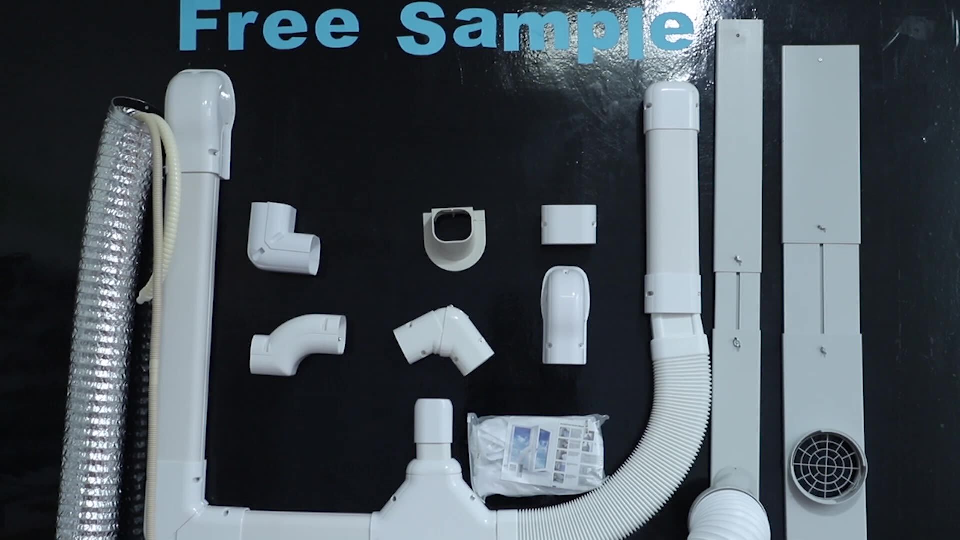 Hvac Tools Ducting Smart Fan Vent Media Slim Duct Cover Ductless Mini ...