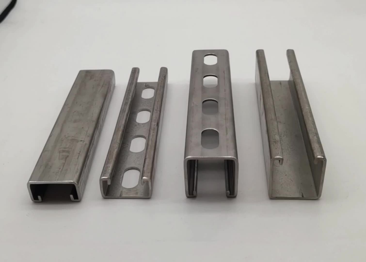 Channel Strut Galvanized Metal Steel C Channel Dimensions Pipe Supports ...