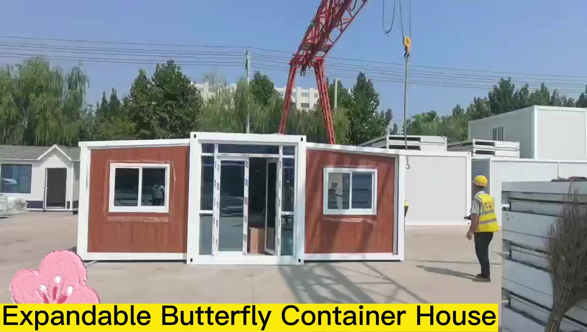 20ft Prefabricated Two Bedrooms Modular Foldable Portable Extendable ...