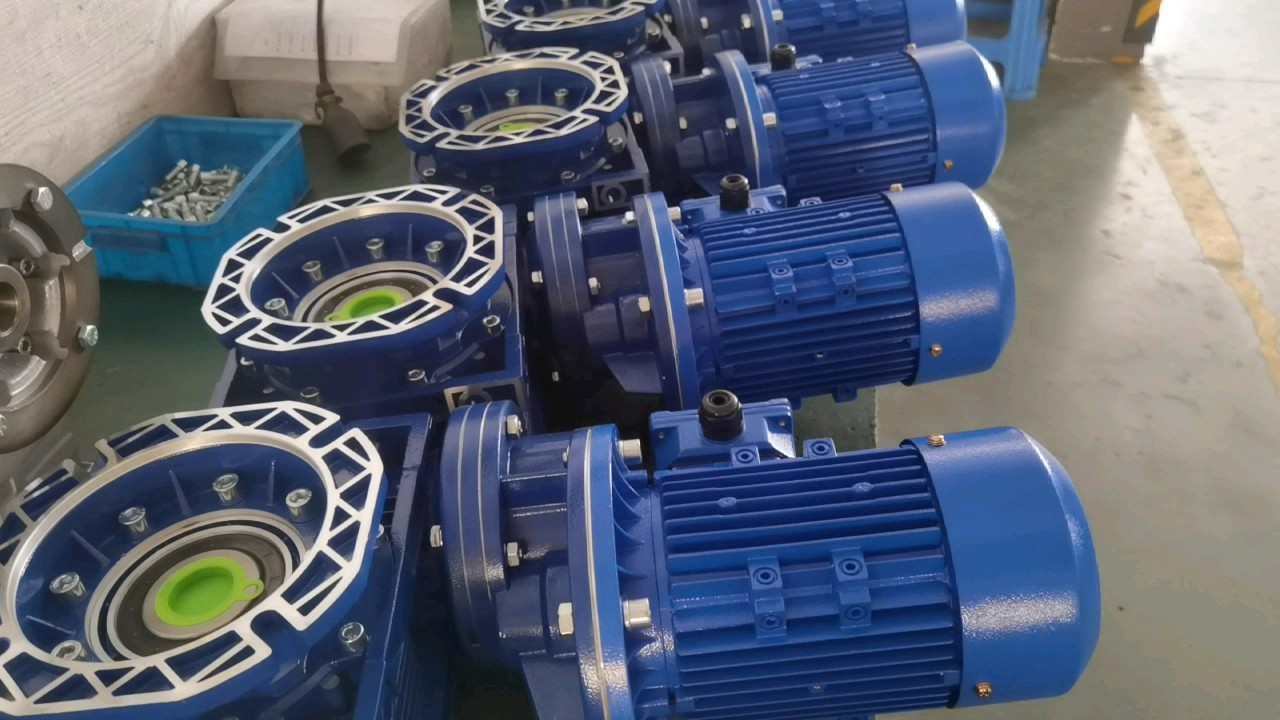 Nmrv Series Aluminum Mechanical Worm Gearbox Reducer Nmrv030 Nmrv040 ...