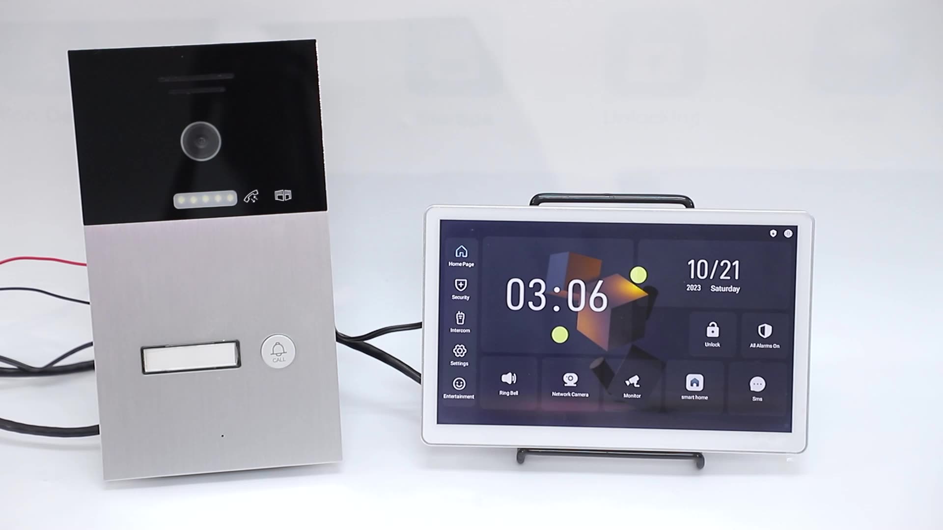 Villa Building Video Intercom Ip Video Intercom System Telephone Doorbell - Buy Audio Video ...