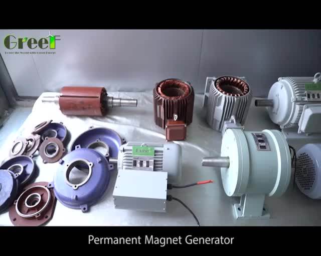 1 Mw 5mw Low Rpm Ac Synchronous Permanent Magnetic Generator For Hydro ...