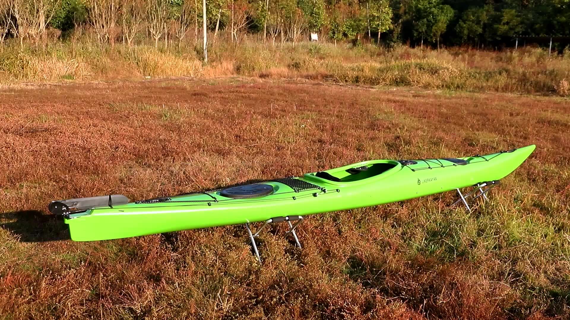 Large Cockpit Three Layers Construction Sea Kayak Hard Single Sit In ...