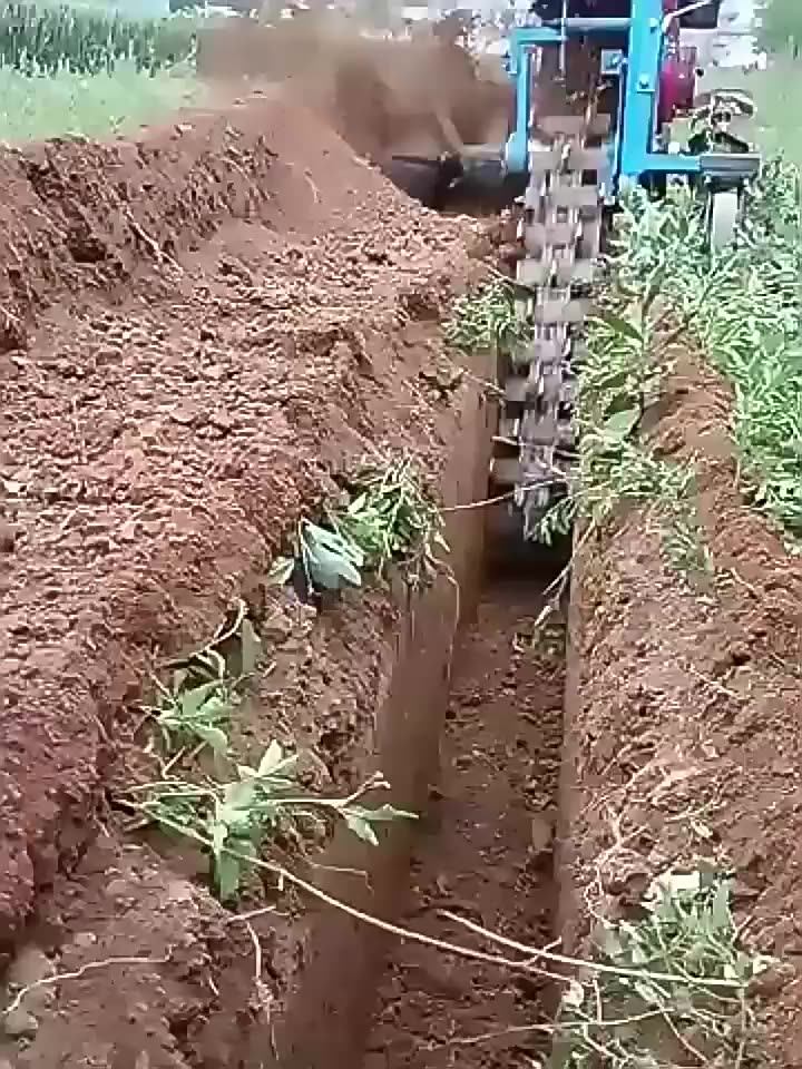 Multi Hydraulic Portable Hand Trencher Ditch,Mini Chain Handheld ...