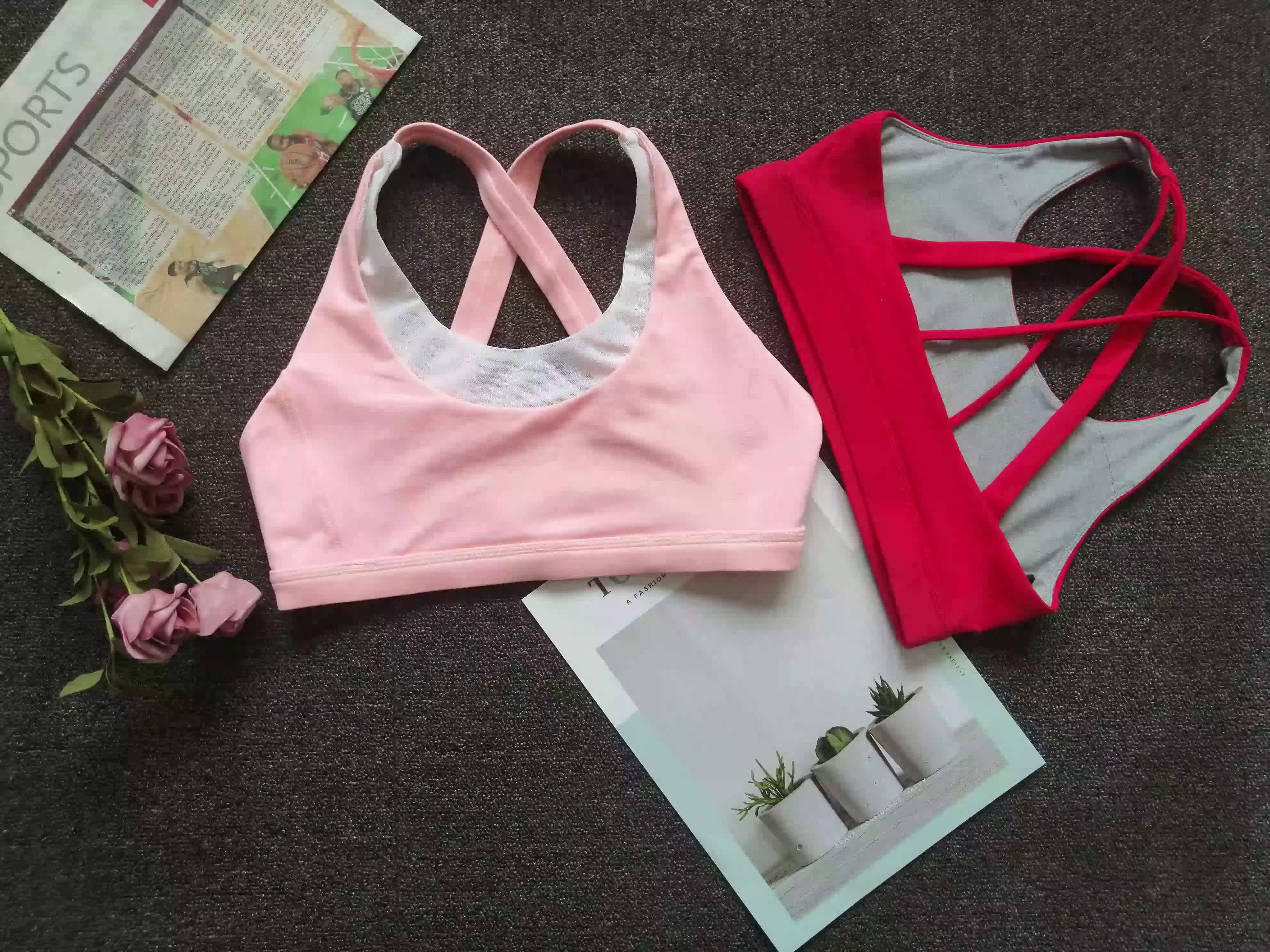 2017new Arrival Fashionable Mesh Detail Stylish Sports Bra - Buy ...