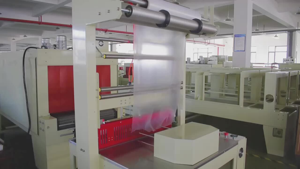 Brother Pvc Pe Film Heat Sleeve Cutting Sealing Bottle Carton Box ...